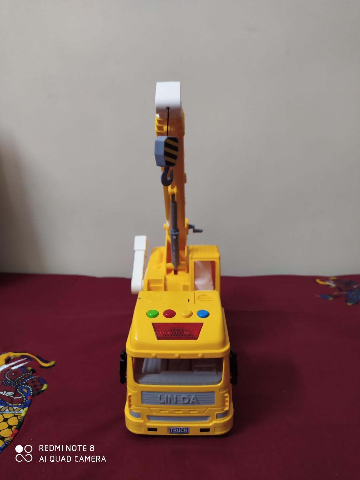 Bk Plastic Pull Back Crane, Pack Of 1, Multicolour : Amazon.in: Toys ...