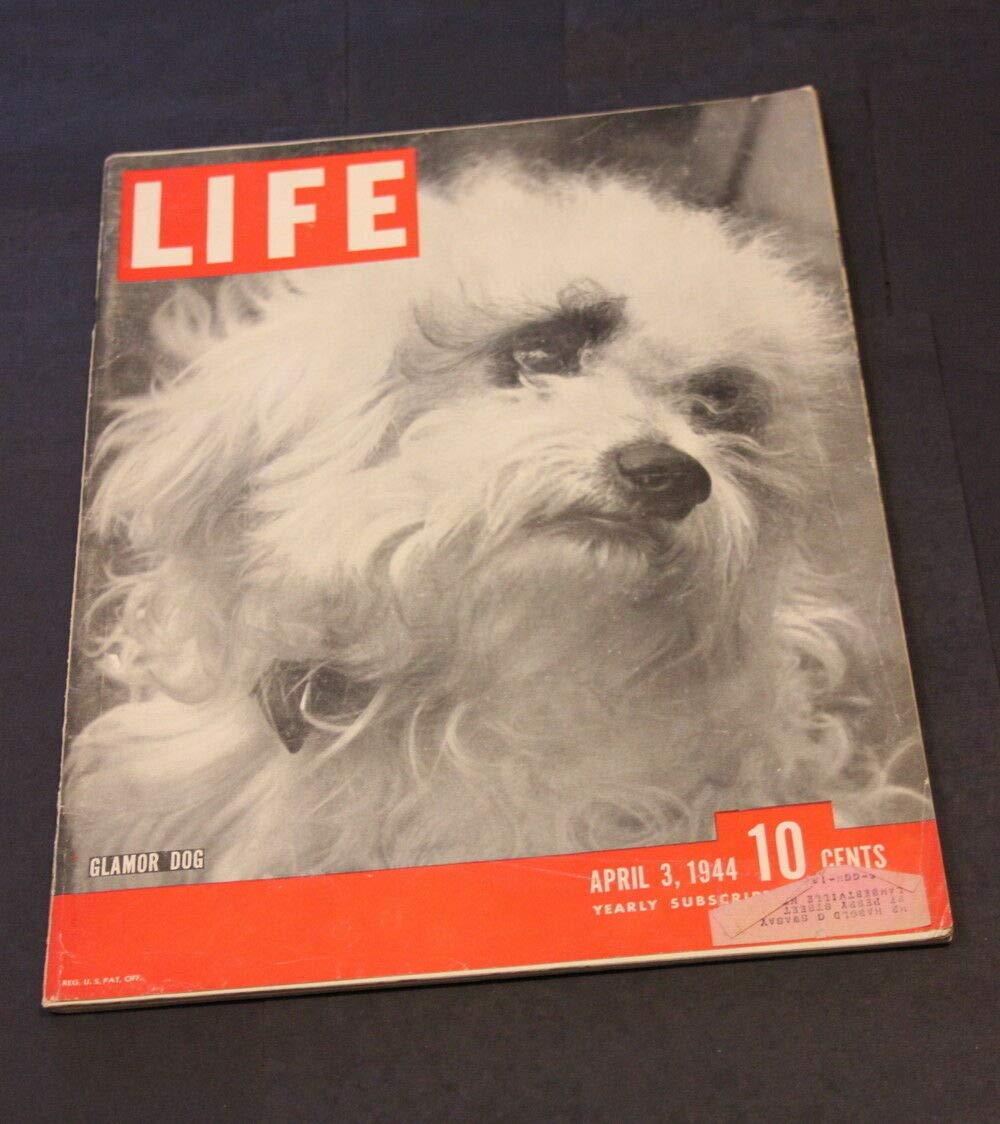 LIFE Magazine - April 3, 1944: Henry R. Luce: Amazon.com: Books