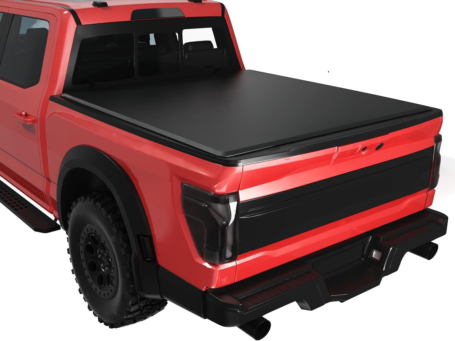 Tonneau Cover Compatible Ram 1500 2009-2024 5.7ft Bed Soft Tri-Fold ...