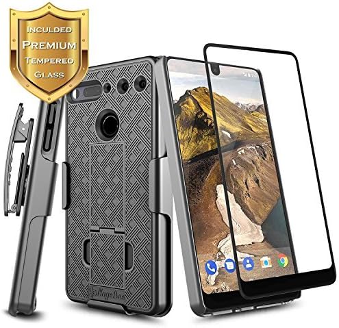 Amazon.com: Essential Phone PH-1 Case with [Full Coverage Tempered ...