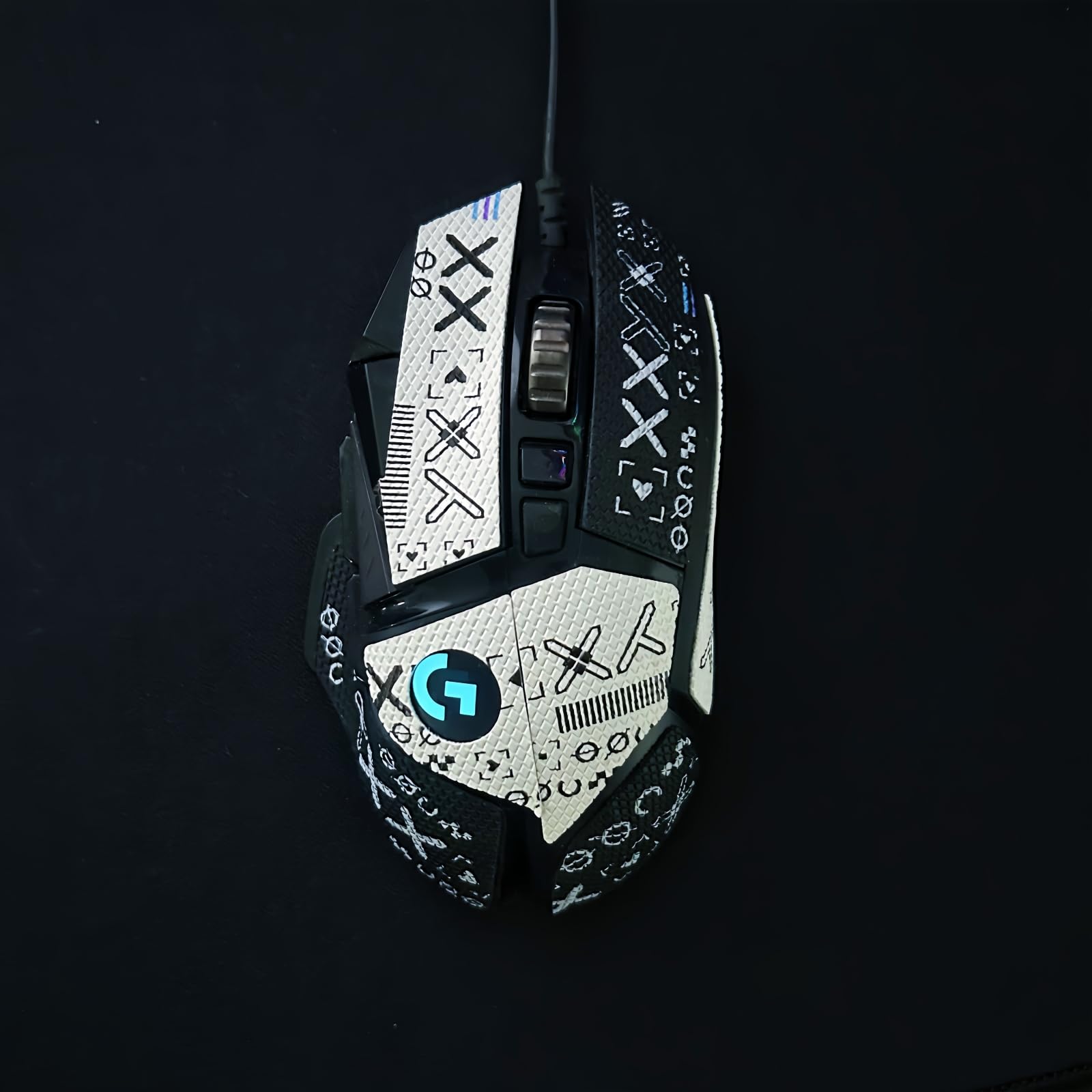 Amazon.com: REDQIN Mouse Grip Tape Full Coverage for Logitech G502 ...