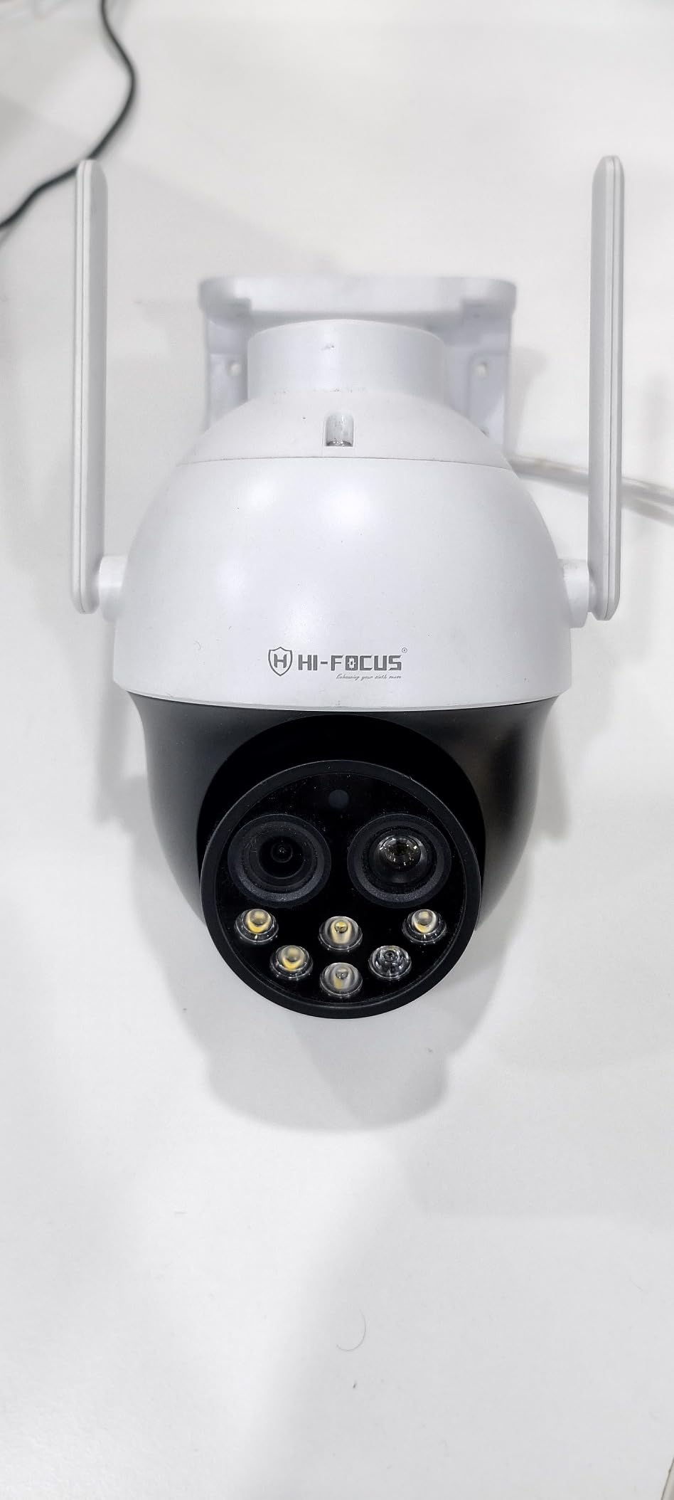 Buy HIFOCUS 4G SIM Based 4MP Dual Lens Outdoor 10x PTZ Security Camera ...