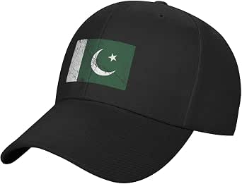 QIKLMMA Flag of Pakistan Texture Effect Baseball Cap for Men Women ...