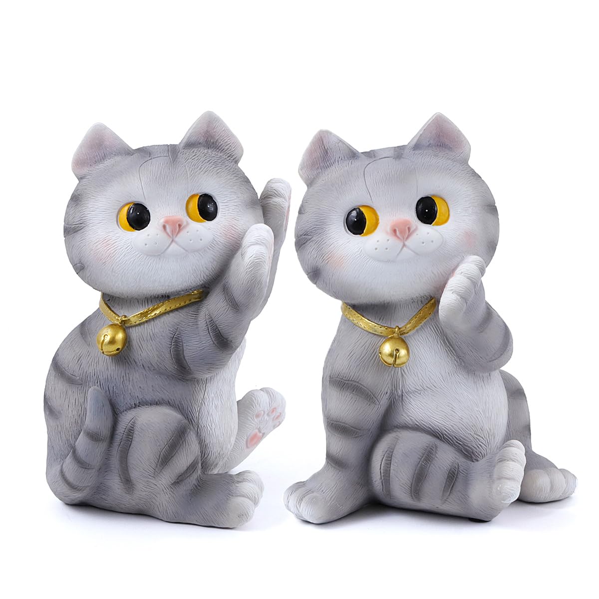 Amazon.com: Cat Bookends, Decorative Cute Book Stopper, Heavy Duty ...