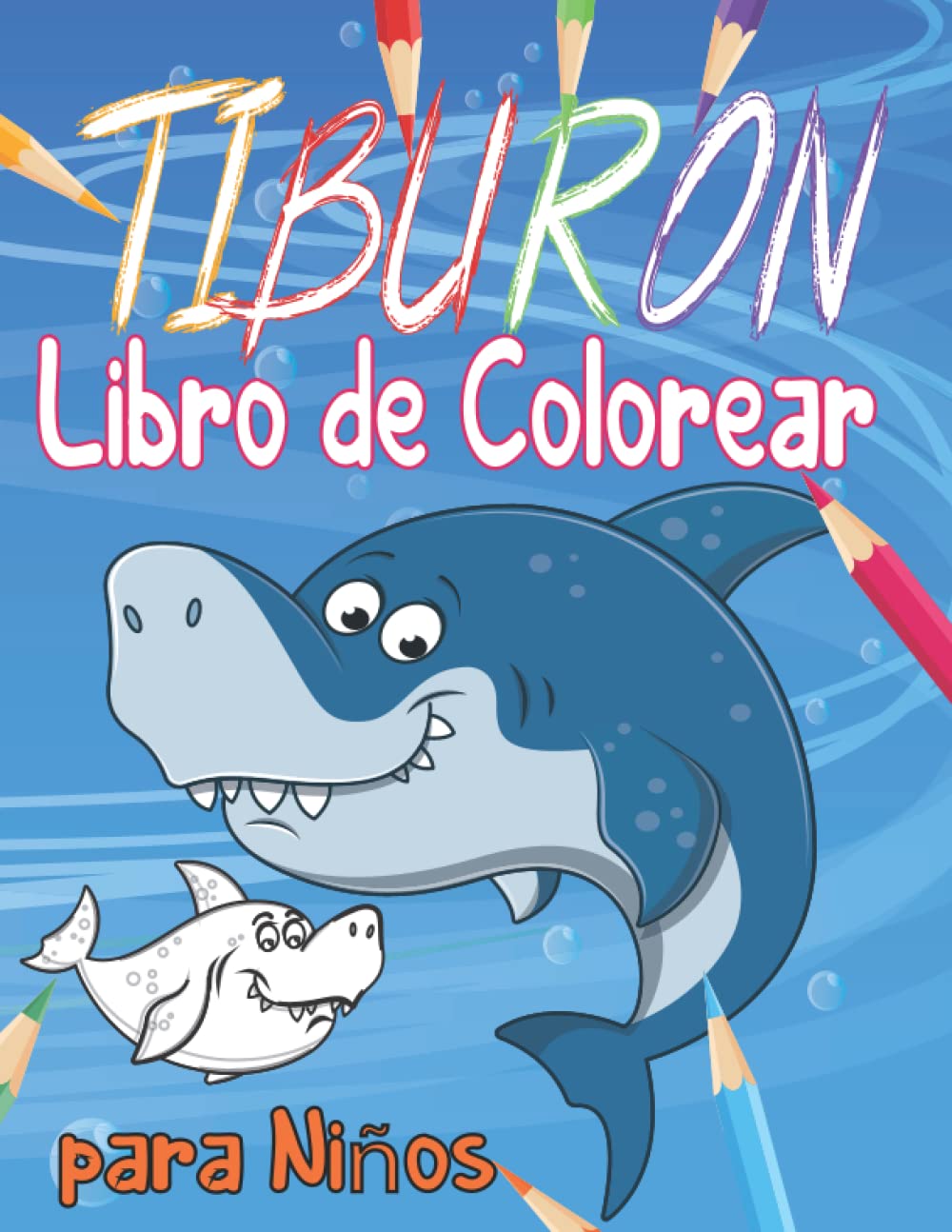 Buy Tiburón Libro de Colorear para Niños: Simpáticas y divertidas ...