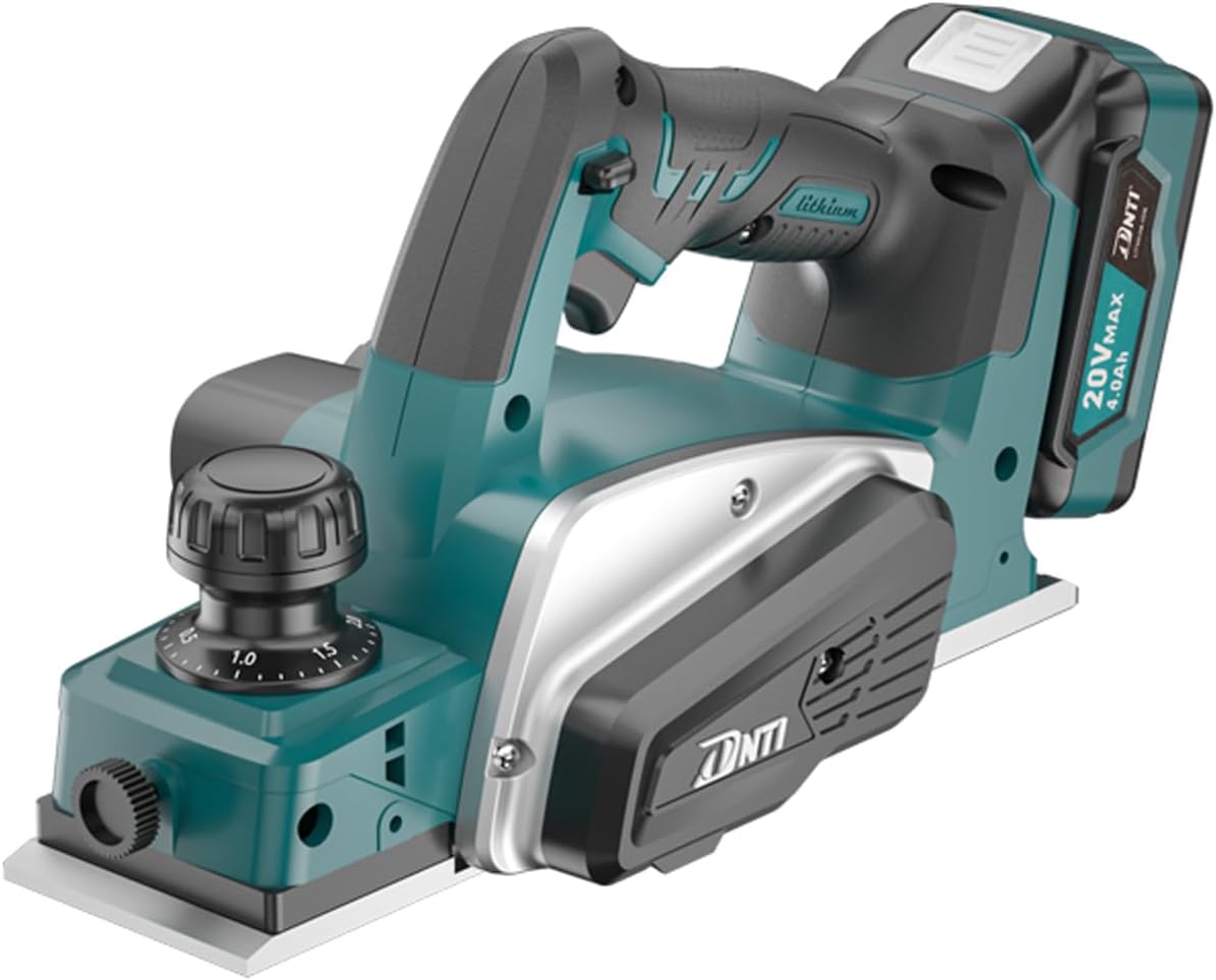 DNTI-Cordless Hand Planer 3-1/4" Width 20V Cordless 15000 RPM High ...