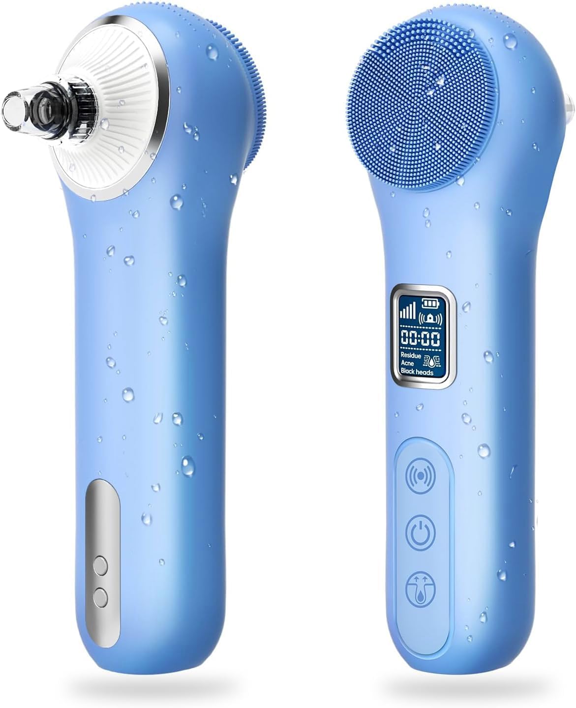 Amazon.com: 2 in 1 Silicone Face Scrubber Exfoliator,Blackhead Remover ...