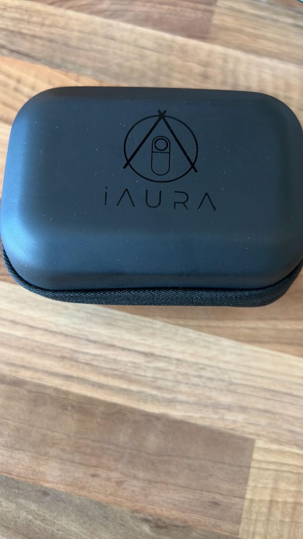 iAURA LUX Microcurrent 3D Facial Roller - Electric Face & Neck Lift ...