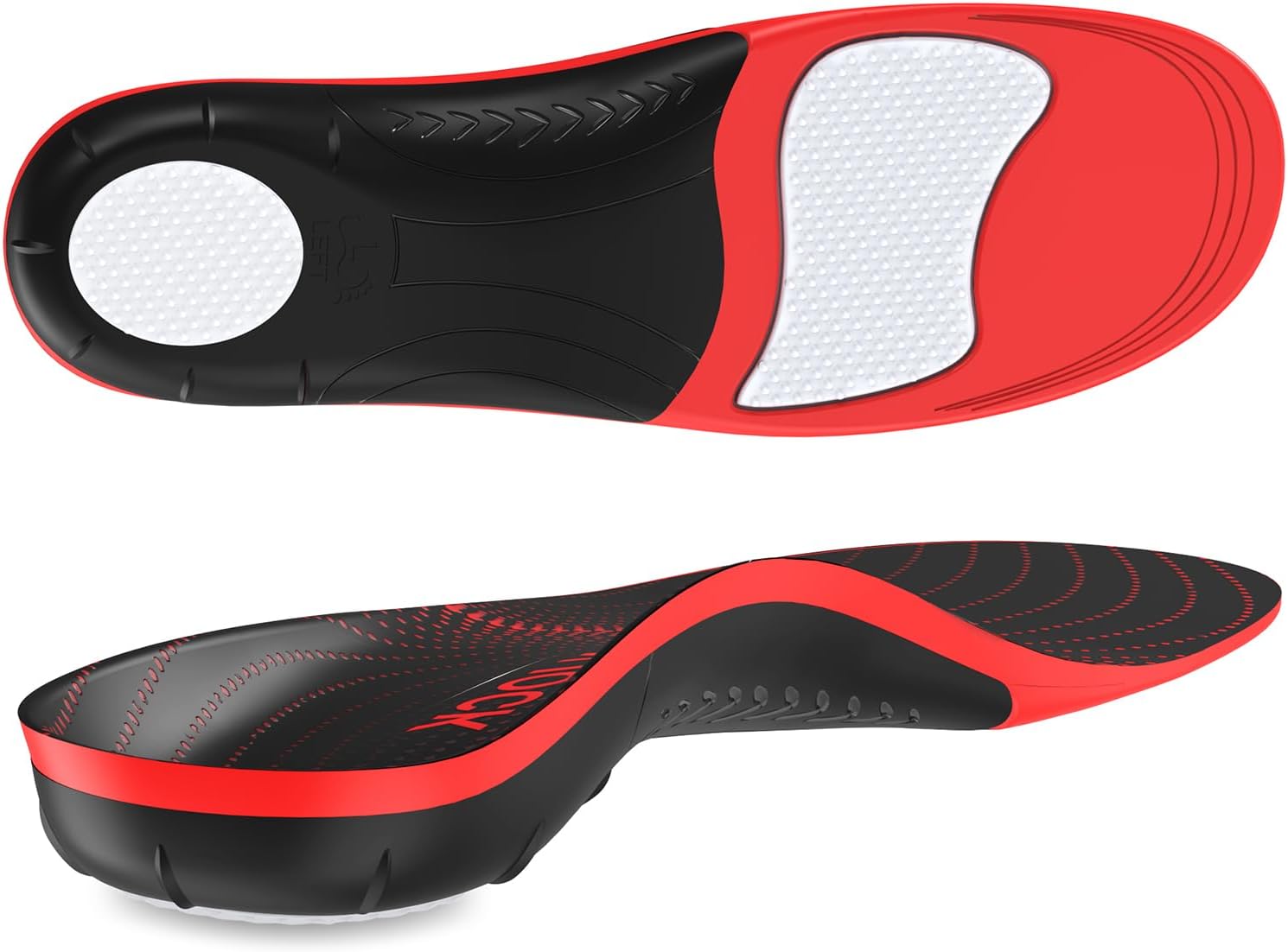 Amazon.com: Heavy Duty Arch Support Insoles (220+ lbs): Plantar ...