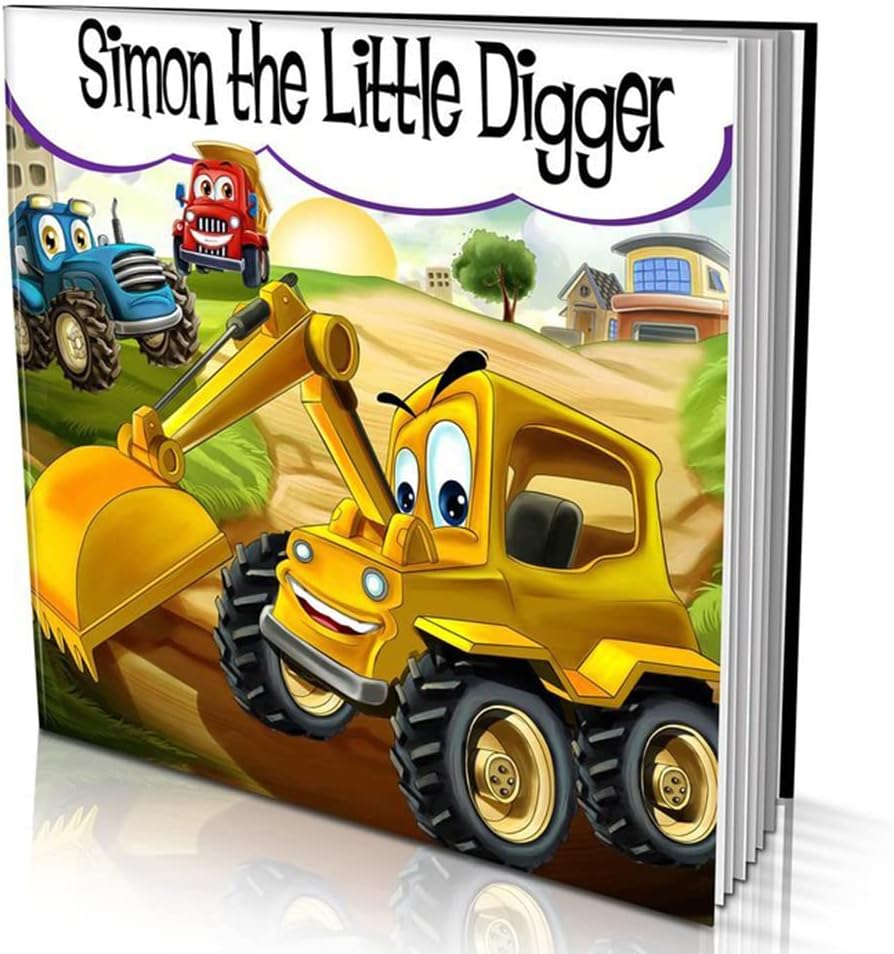 Amazon.com: Personalized Story Book by Dinkleboo - "The Little Digger ...