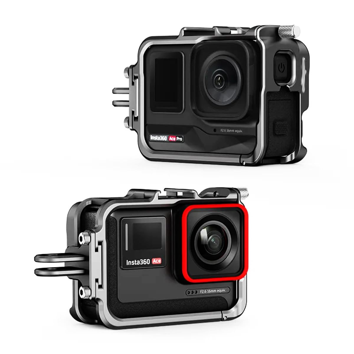 Protective Metal Frame Case for Insta360 Ace/Ace Pro Action Camera ...