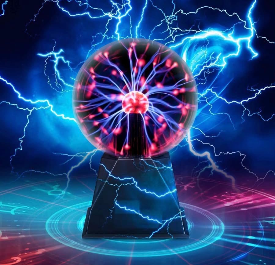 Buy USB Plasma Ball USB Plasma Ball 5 inch Sphere Light Magic Crystal ...