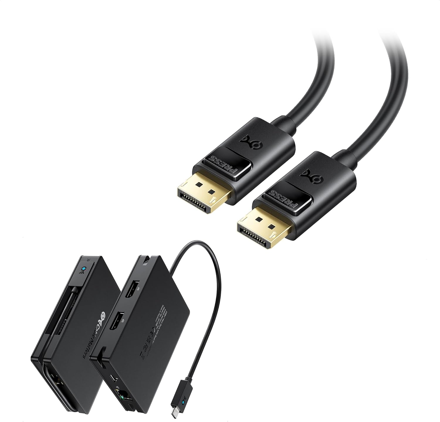 Amazon.com: Cable Matters 1-Pack 8-in-1 Portable 40Gbps USB4 Hub (USB 4 ...