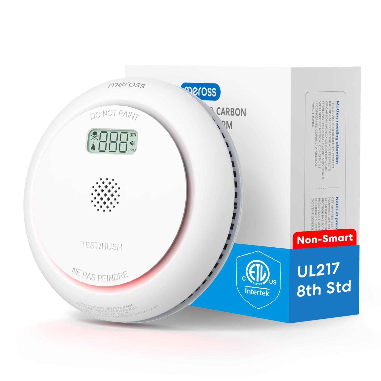 Snapklik.com : Meross Interconnected Smoke And Carbon Monoxide Detector ...