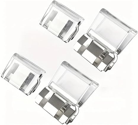 Amazon.com: 100pcs Invisible Leg Shortening Clip Non-Slip Pants Edge ...