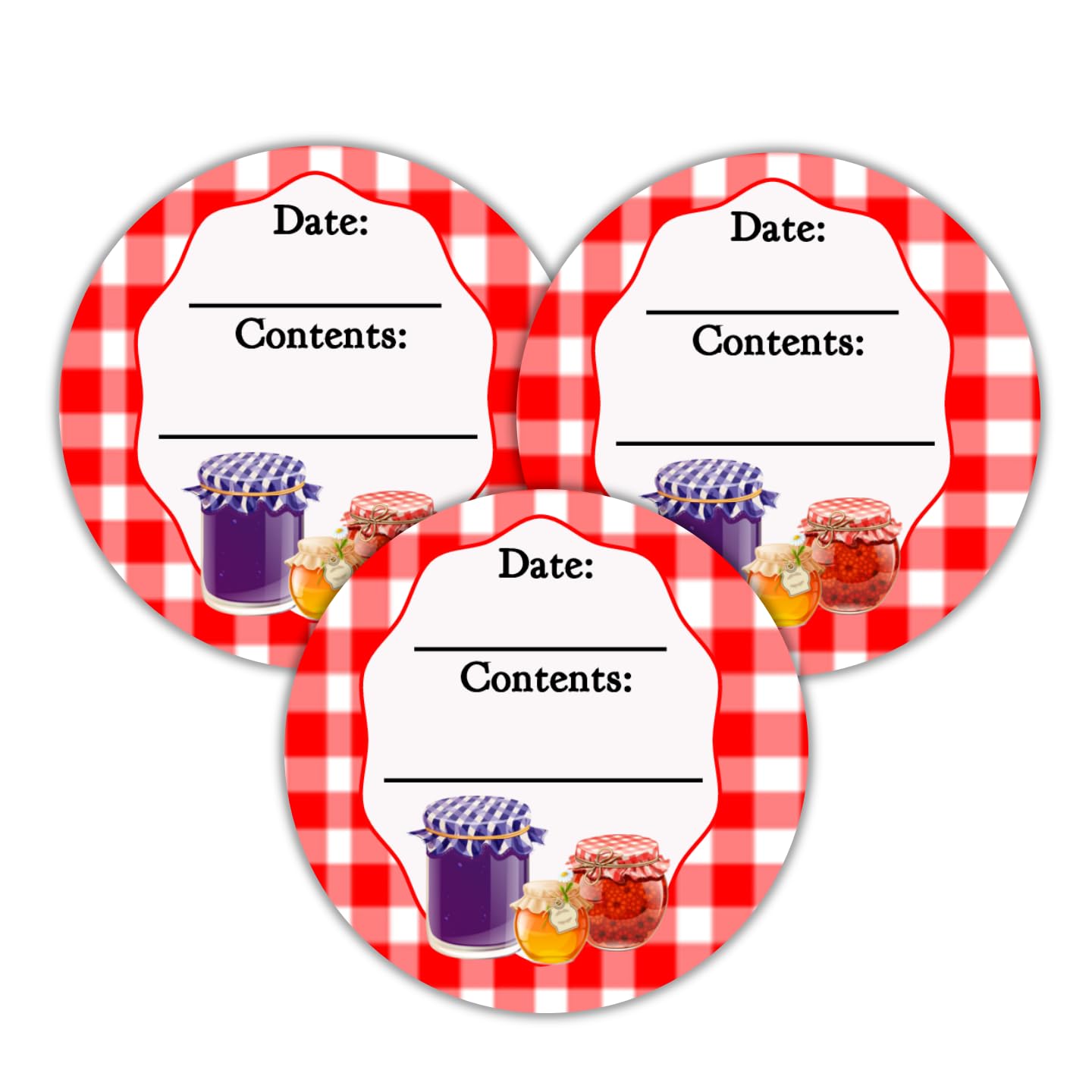 Amazon.com: 40 canning labels for Mason jar lids, or Ball jar lids ...