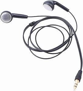 Amazon.co.jp: 3.5mm Earphone In-Ear Earphone Headphone Wire Earphone ...