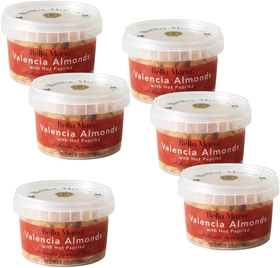 Amazon.com : Bella Maria Valencia Almonds with Fine Herbs, 4 Oz (Pack ...