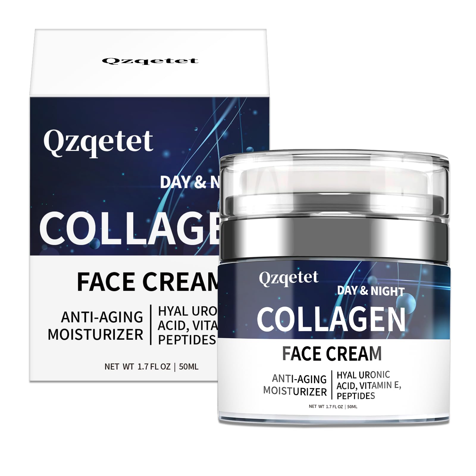 Amazon.com: Collagen Cream for Face, Anti-Aging Face Moisturizer with ...