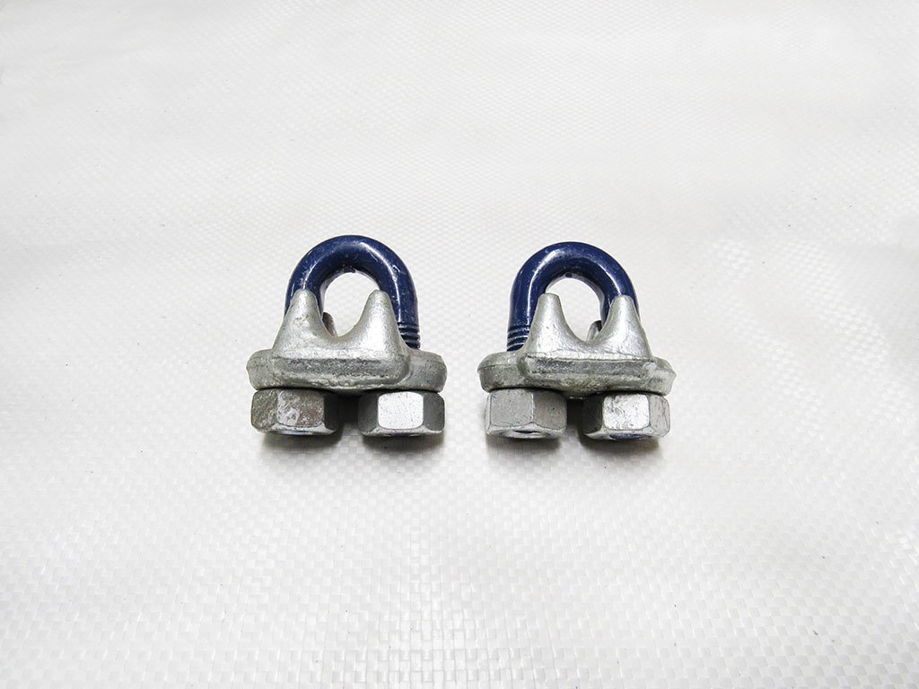 Wire Rope Clamp Grip Clips 3MM - 76MM (US Fed Spec Bulldog Cable Fixing ...