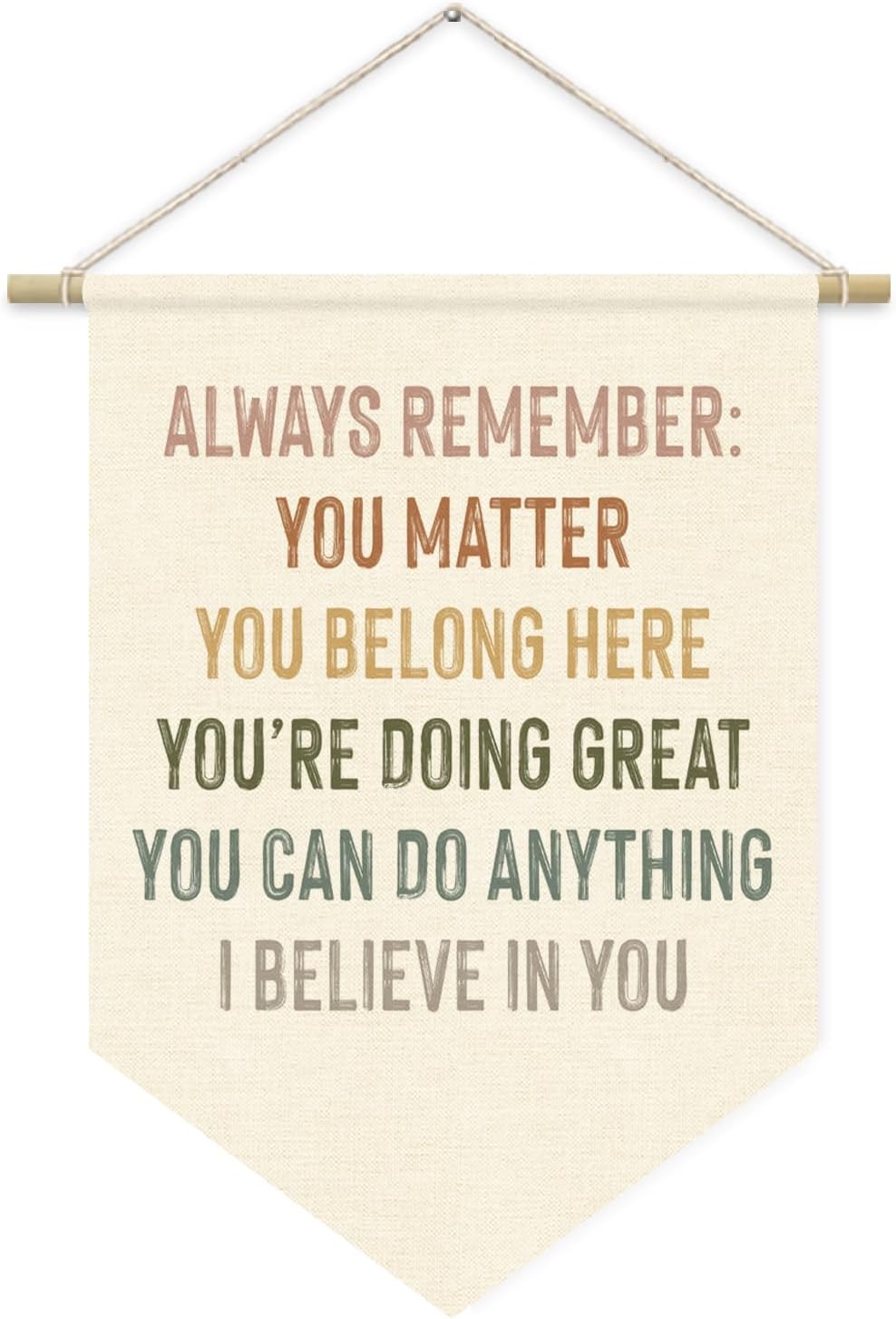 Amazon.com: ETVISO Positive Affirmations Wall Decor, Inspirational Boho ...