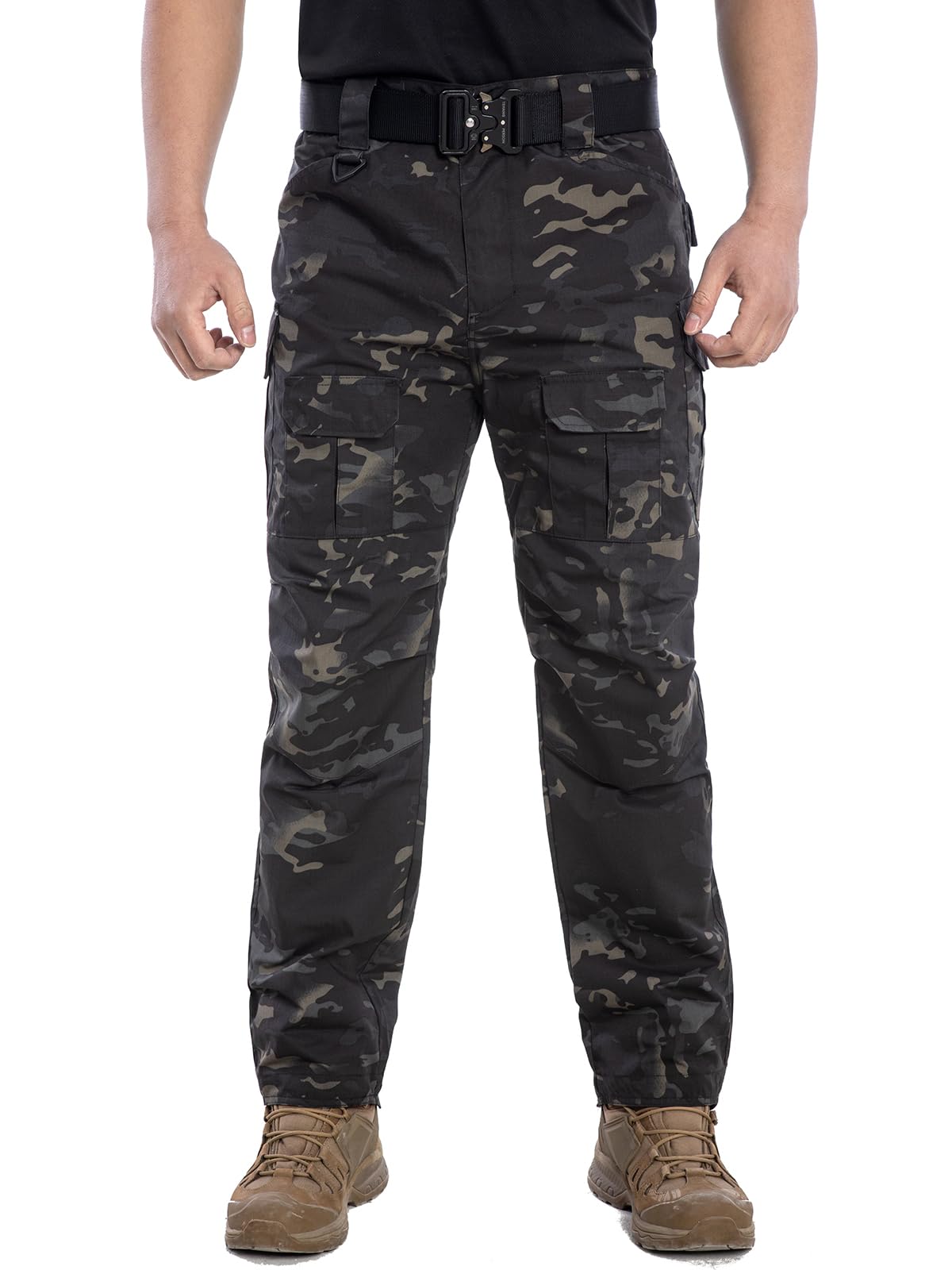 Snapklik.com : Mens Outdoor Tactical Pants Rip Stop Lightweight ...