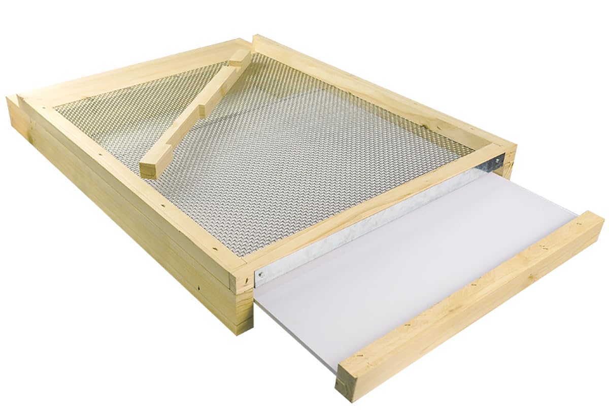 Amazon.com: 10 Frame Langstroth Beehive Screened Bottom Board ...