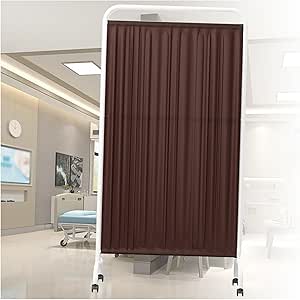 Amazon.com - Mobile Medical Privacy Screen Room Divider, Standing Door ...