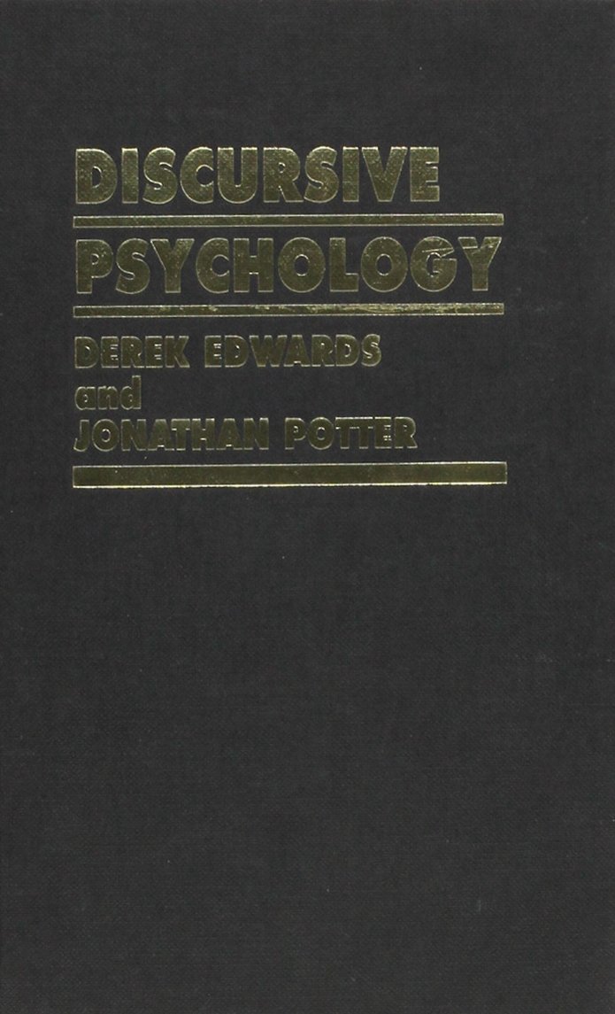 Amazon.com: Discursive Psychology (Inquiries in Social Construction ...