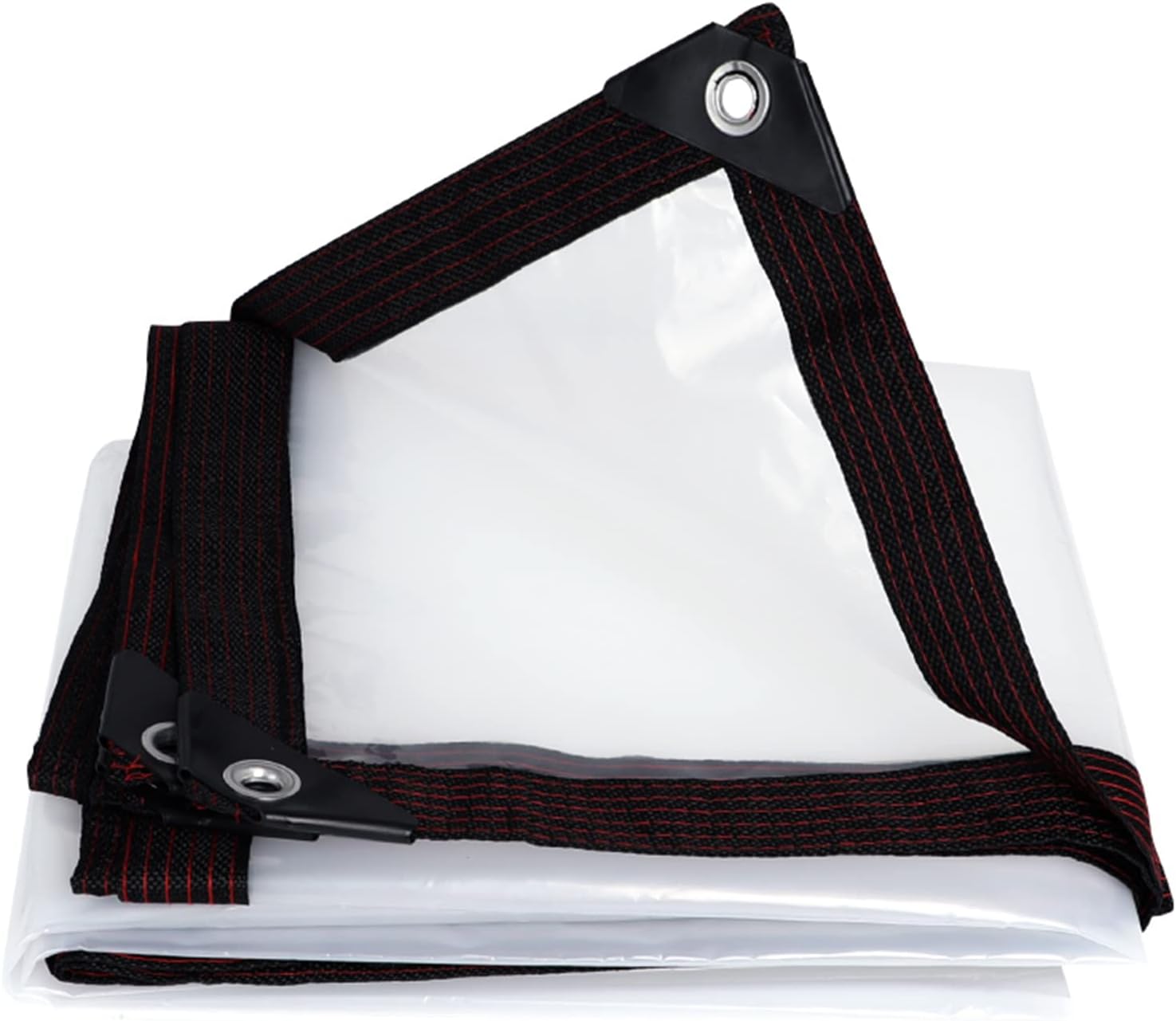 Amazon.com: ZXCVASDF Customizable Clear Heavy Duty Waterproof Tarp ...