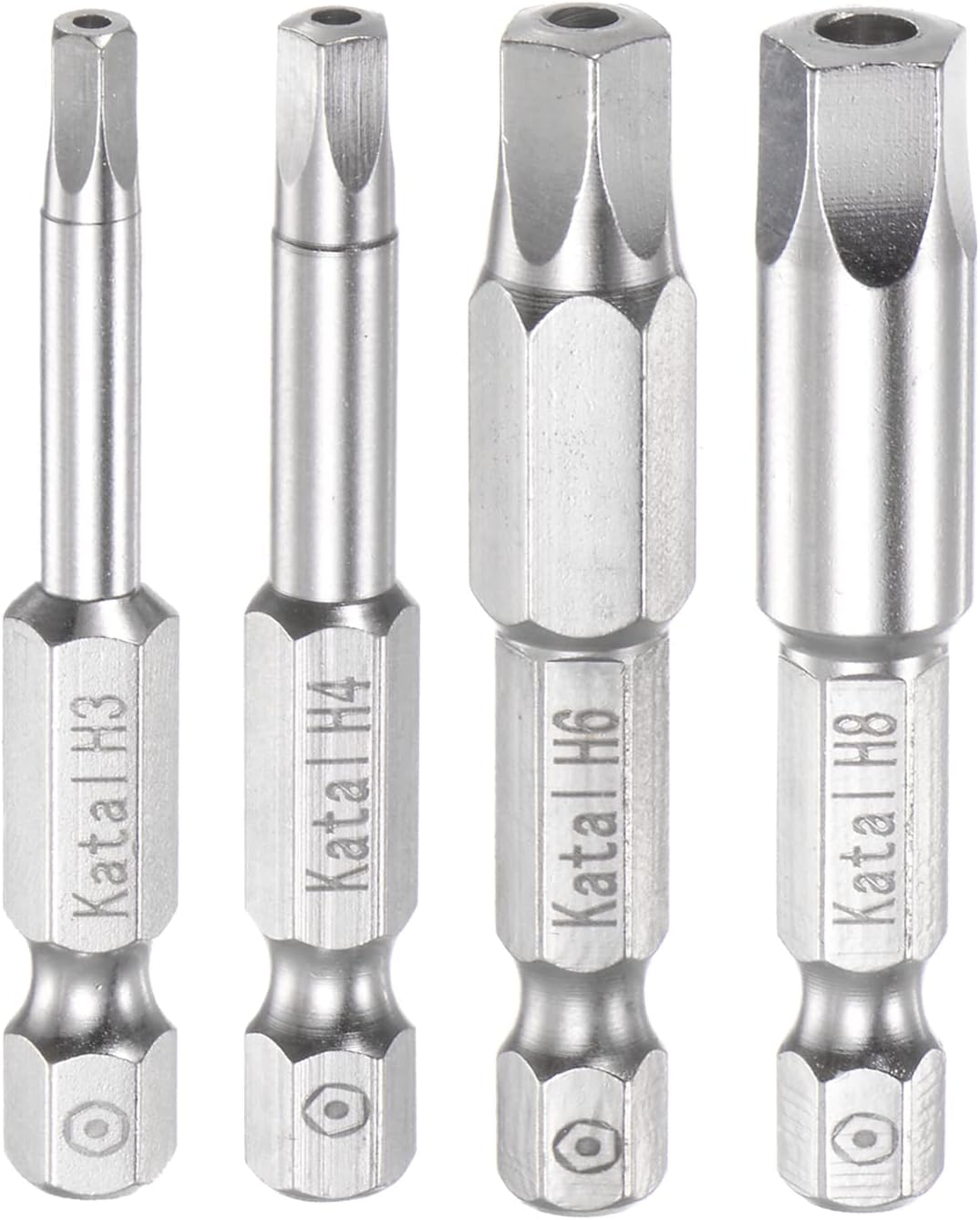 LDEXIN 10Pcs Magnetic Pentagon Head Screwdriver Bits 1/4" Hex Shank ...