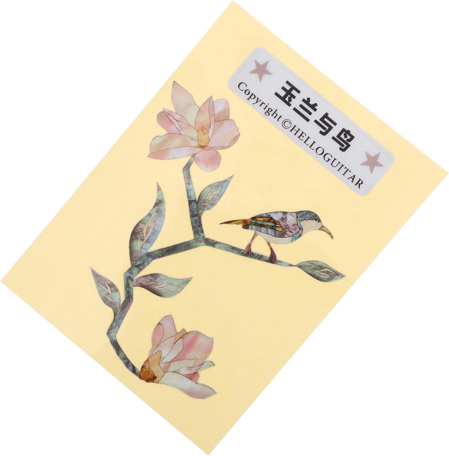 Amazon.com - TOPPERFUN Harmonica Case Leather Fairy Wand Sticker for ...