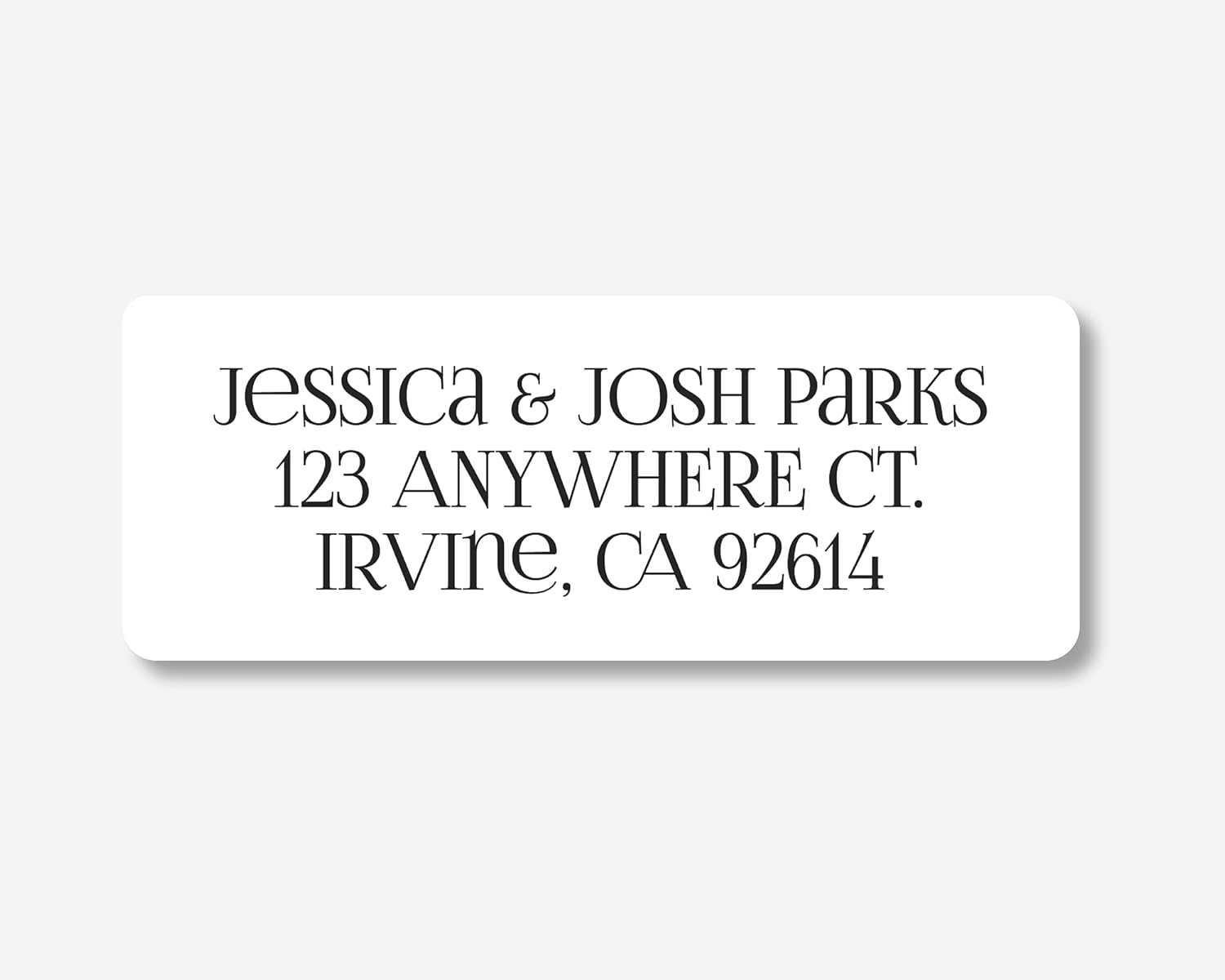 Amazon.com: 60ct - Wedding Invitation Return Address Labels, Wedding ...
