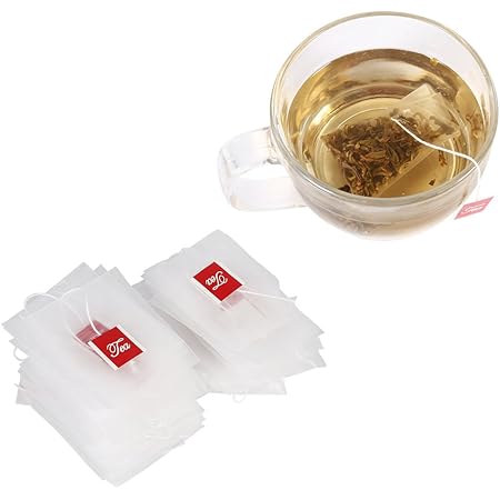 Amazon.com: Insiswiner 100 Pcs Empty Tea Filter Bags for Loose Tea Herb ...