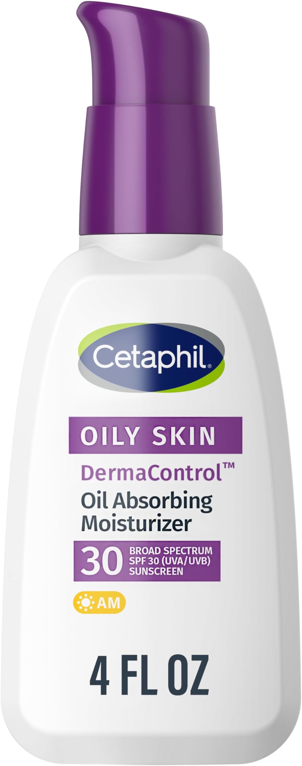 Amazon.com: Cetaphil Dermacontrol SPF 30 Moisturizer, 4 Fluid Ounce ...