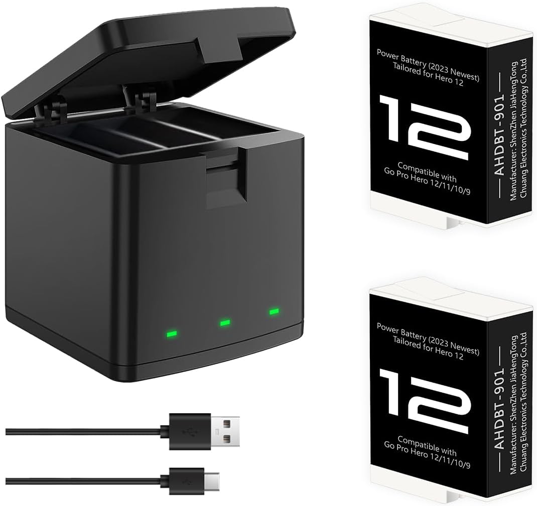 Amazon.com : GoPro Rechargeable Enduro Battery 2-Pack (HERO12 Black ...