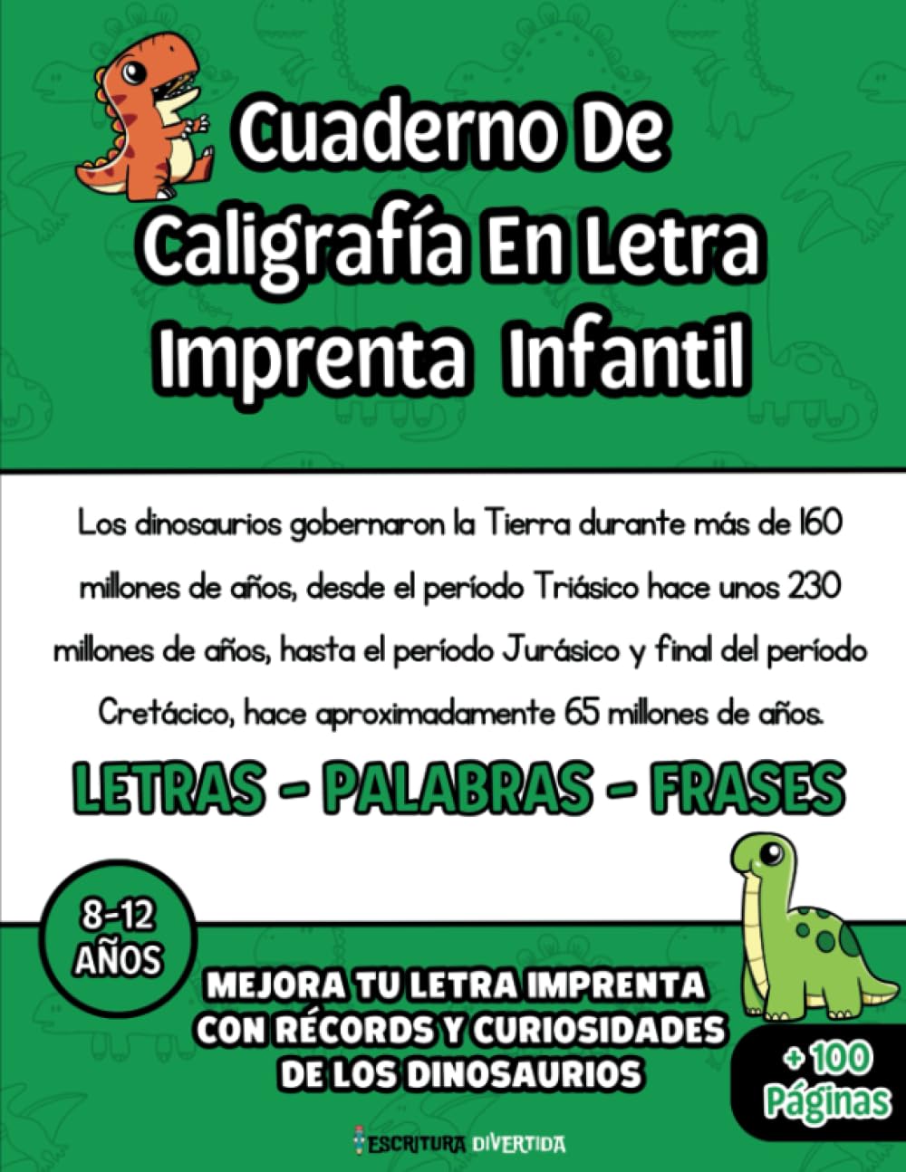 Cuaderno De Caligrafia En Letra Imprenta Infantil Mejora Tu Letra ...