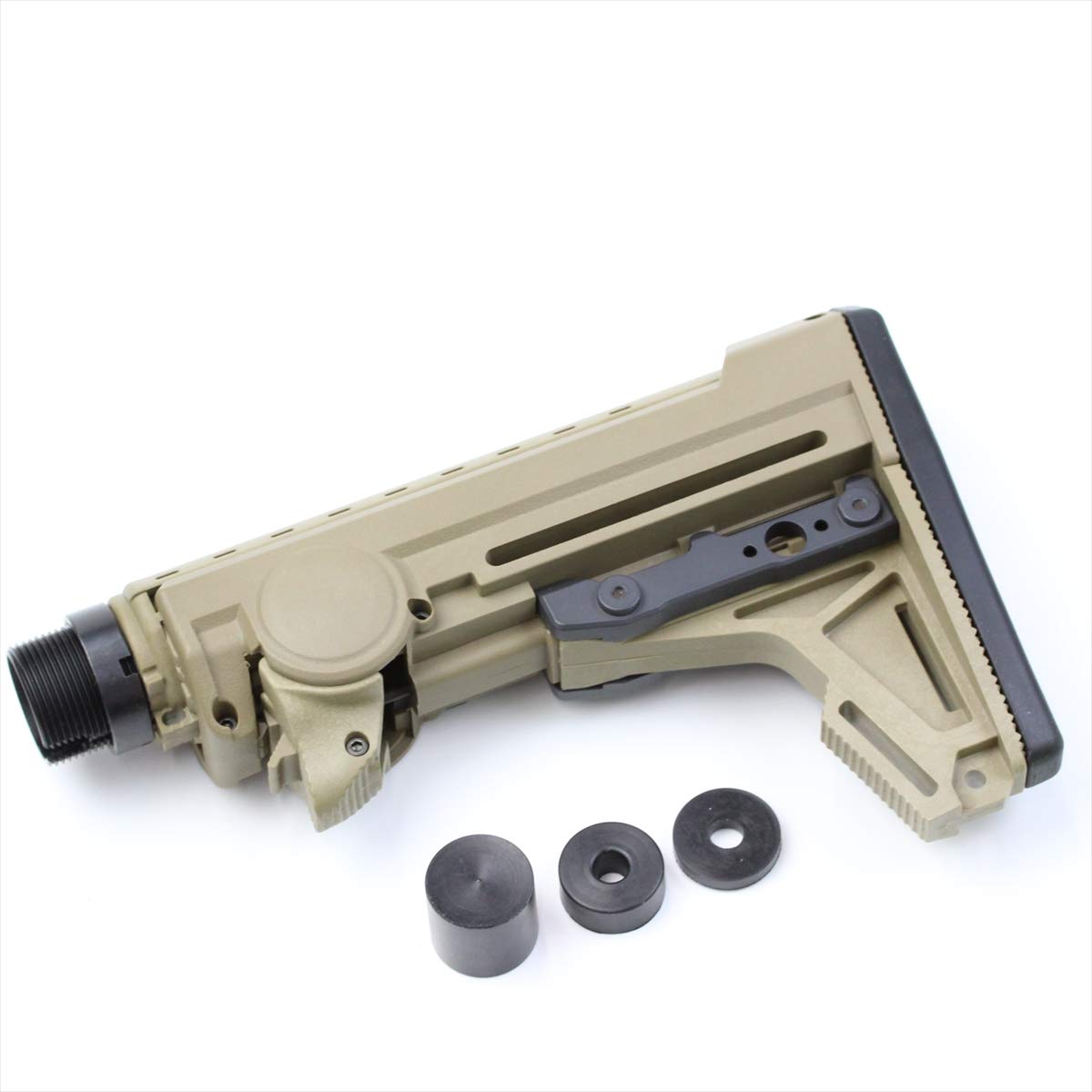 Amazon.co.jp: ERGO F93 Pro Stock w/pad トレポン・ガスブロ用 ストック FDE : スポーツ＆アウトドア