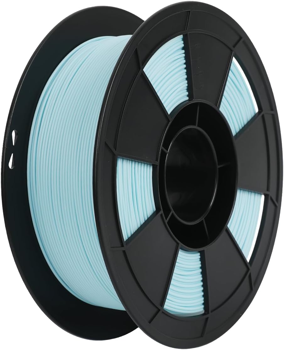 Amazon.com: WELLSHOW Matte PLA Filament 1.75mm, Matte Ice Blue PLA Less ...