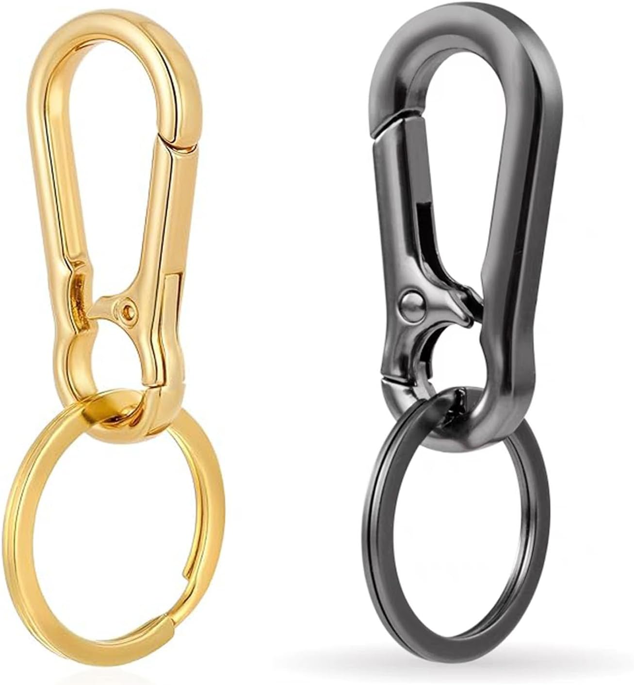 2Pcs Keychains Key Carabiner Metal Key Buckle Solid for Keys, Car Key ...
