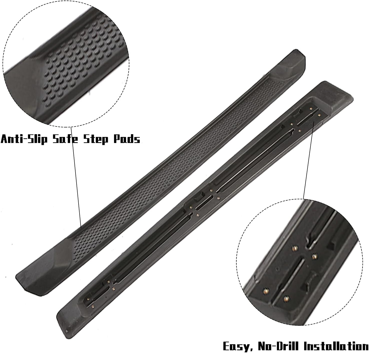 Estribo lateral compatible con Jeep Wrangler JL Unlimited 2018-2022 ...