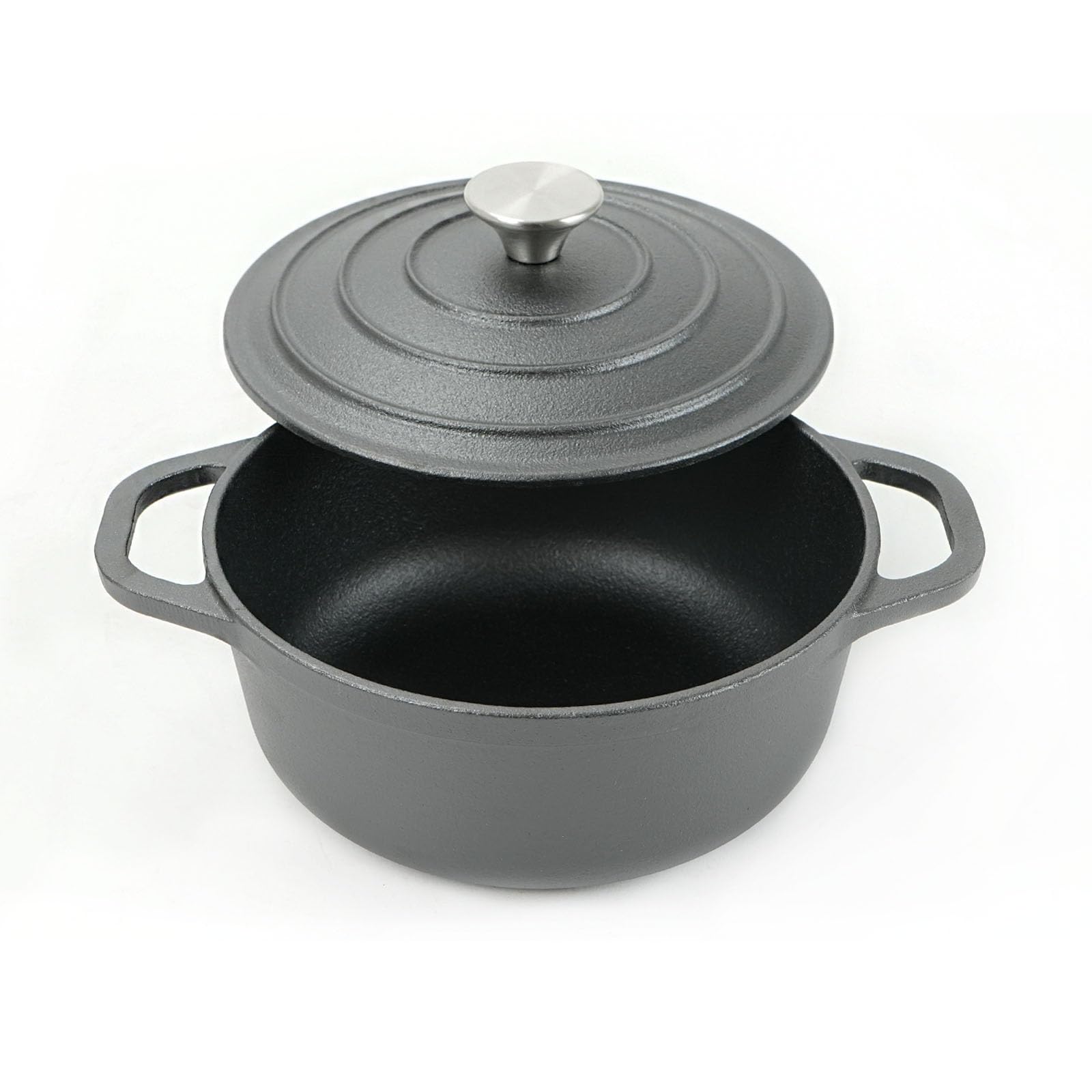 Snapklik.com : HAWOK Cast Iron Pre-seasoned Mini Dutch Oven, Dia. 18 Cm ...