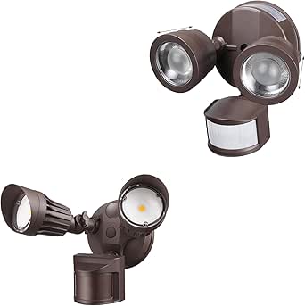 LEONLITE Security Light Bundle Security Light, 1-Pack LED Security ...