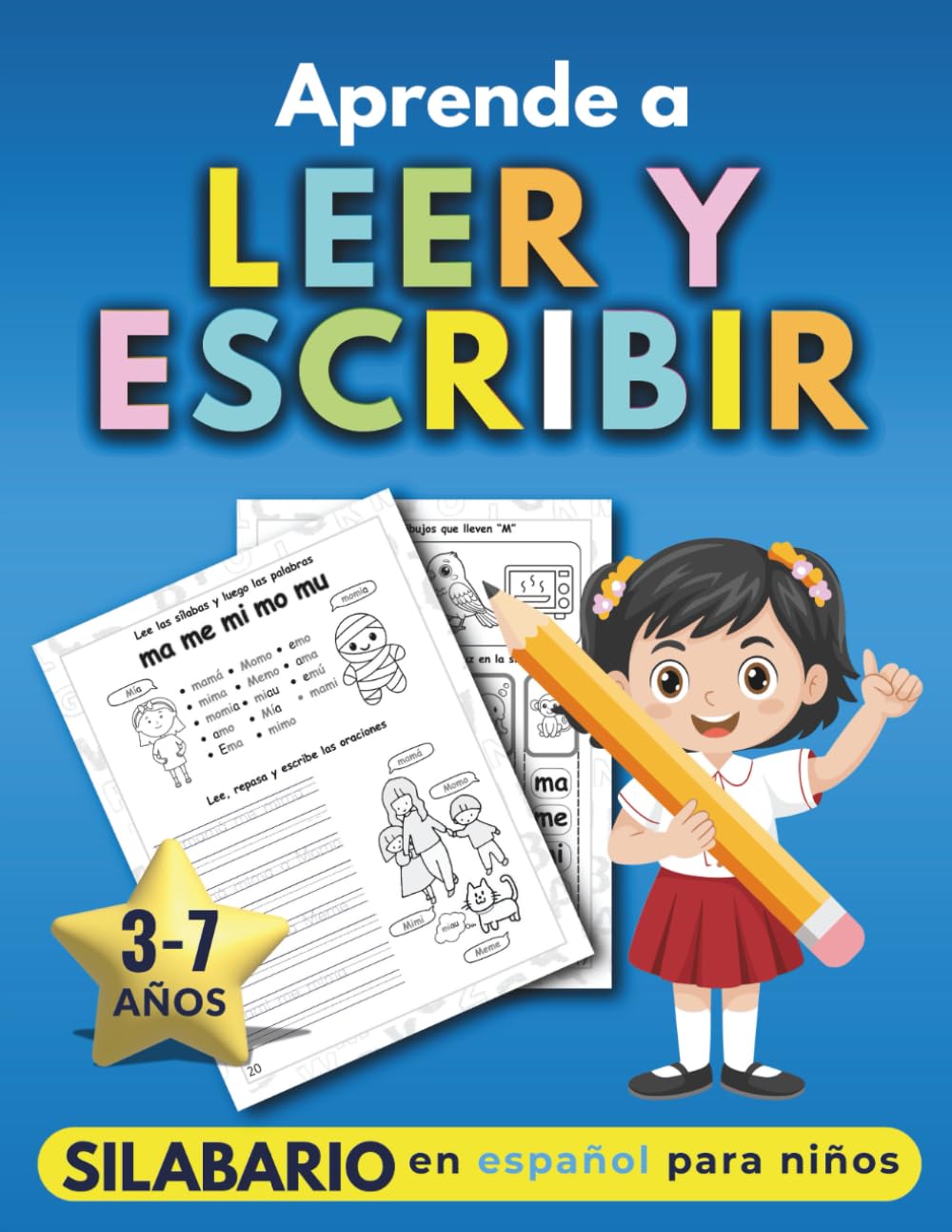 Silabario en español para niños: Aprende a leer y escribir sílabas ...
