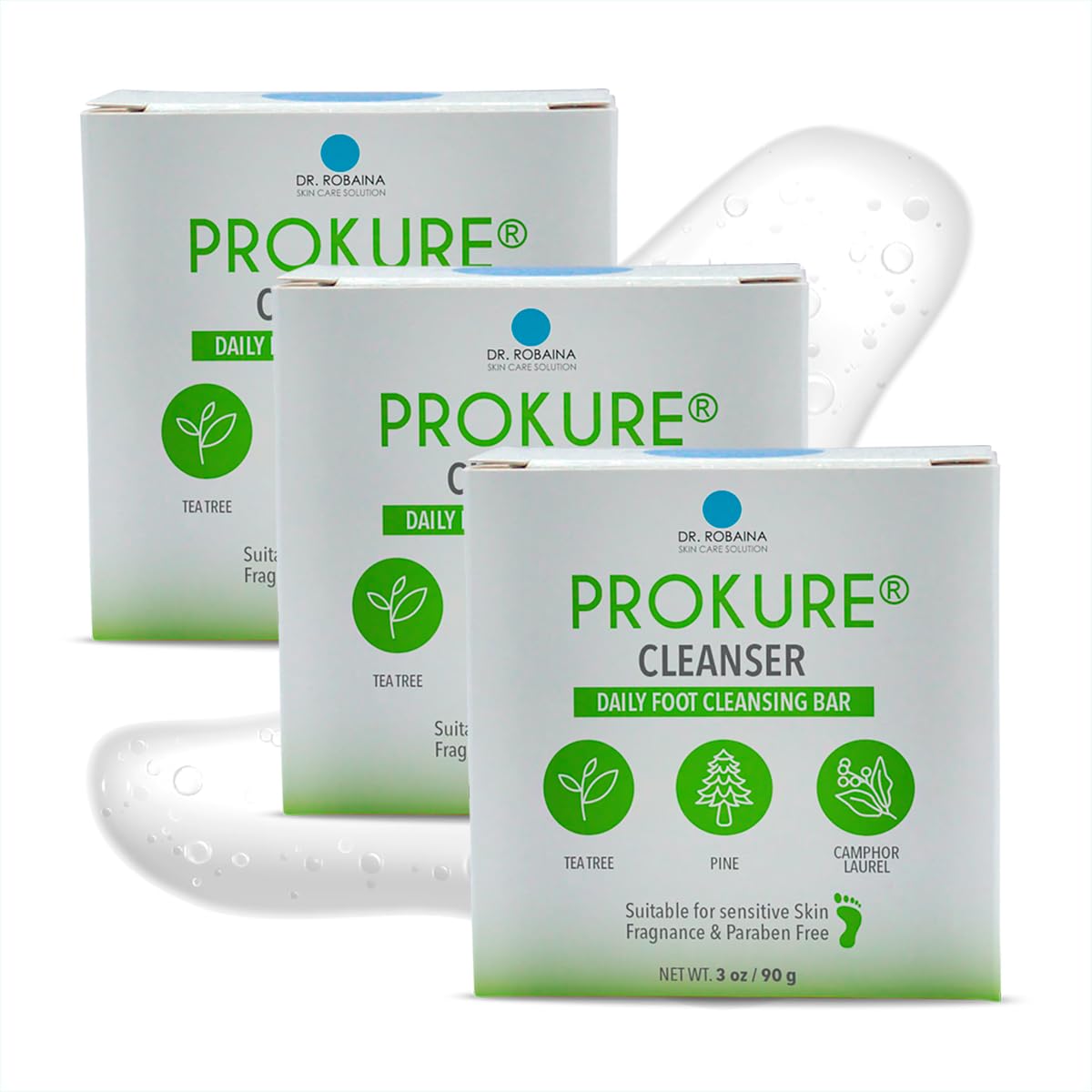 Amazon.com : Dr. Robaina PROKURE Cleanser - Daily Foot and Hand ...