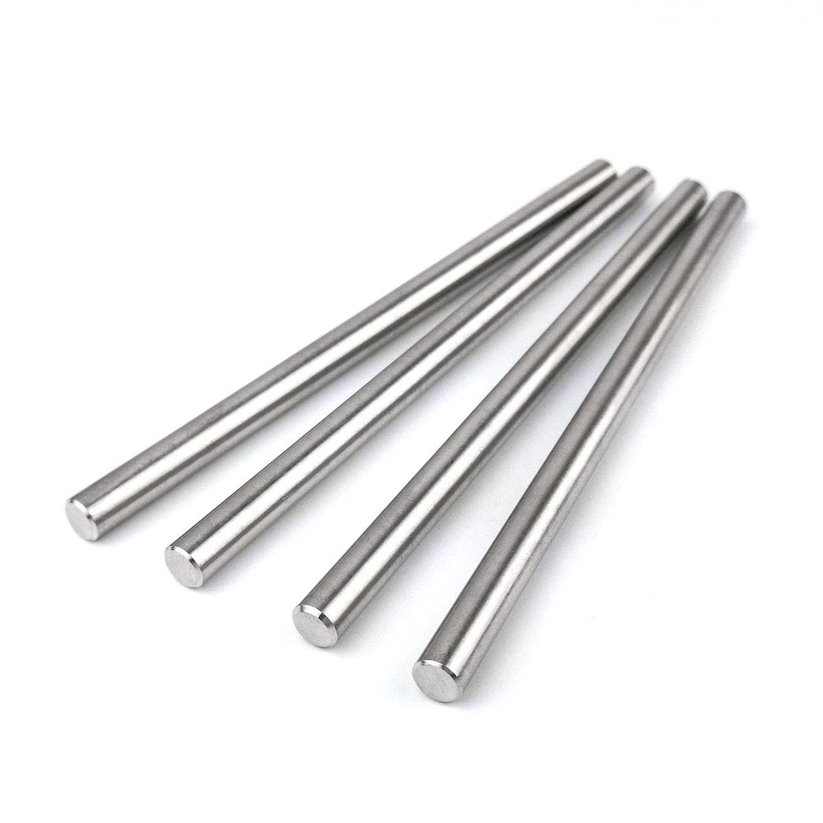 Amazon.com: 4PCS 8x150mm Stainless Steel Round Rods Dowel Pin Shelf ...