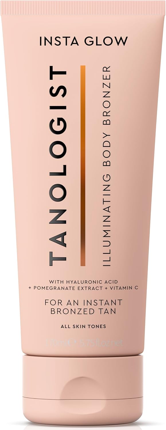 Tanologist Insta Glow Illuminating Instant Body Bronzer, 170ml : Amazon ...