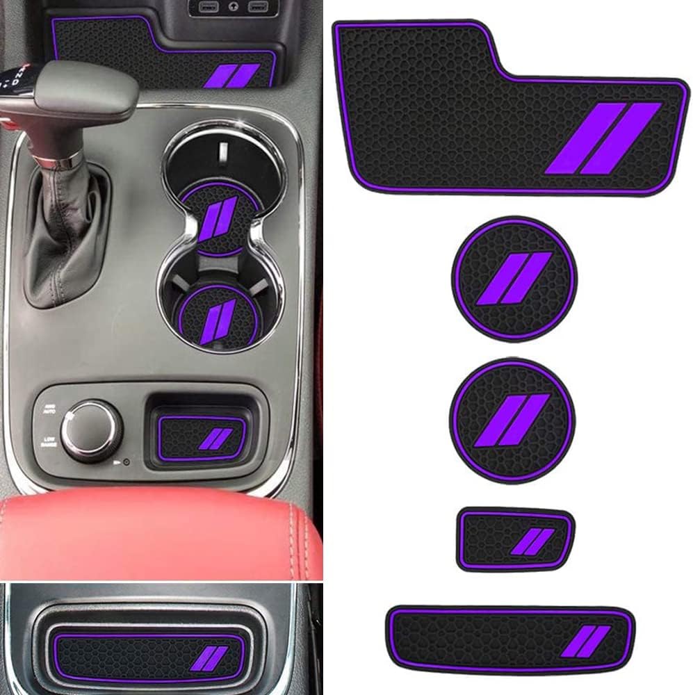 Amazon.com: Auovo Center Console Mats for Durango Accessories 2014 2015 ...