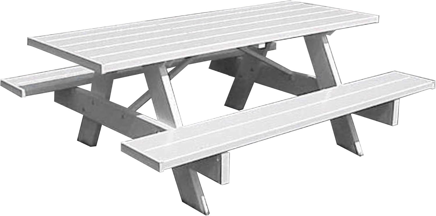 Amazon.com: Dura-Trel Picnic Table, 6' : Patio, Lawn & Garden