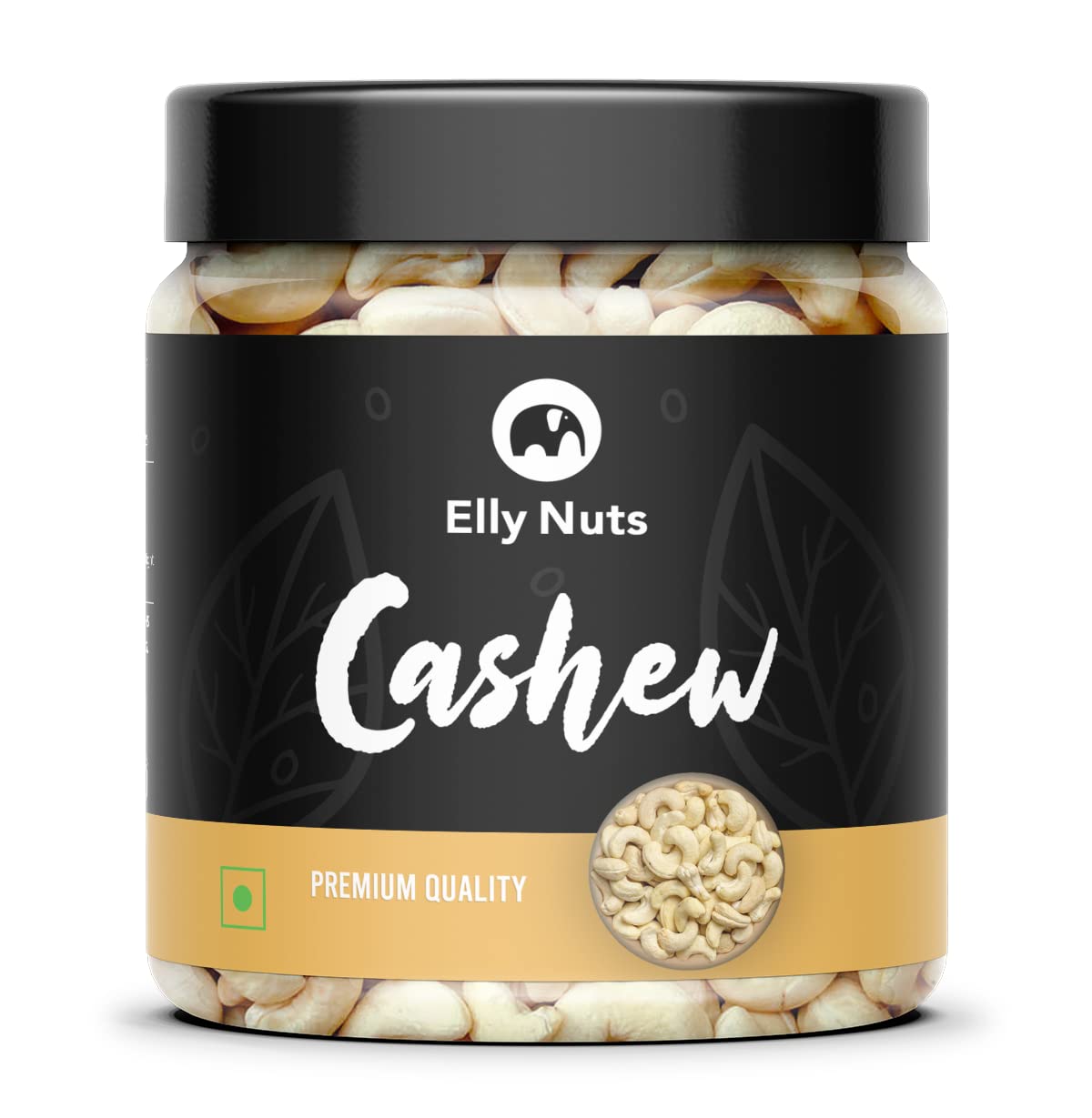 Elly Nuts Natural Premium Cashew Nuts/Kaju Whole Kernels - Crispy ...